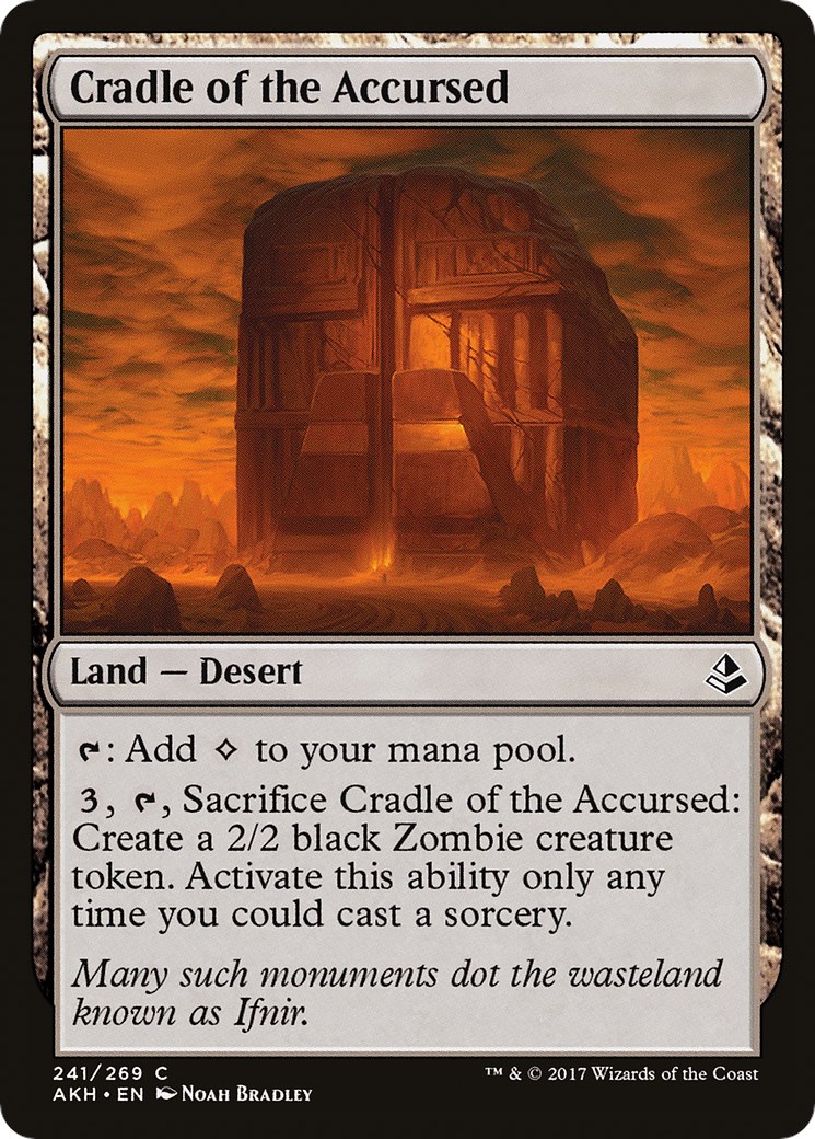 Cradle of the Accursed - Amonkhet - Magic: The Gathering