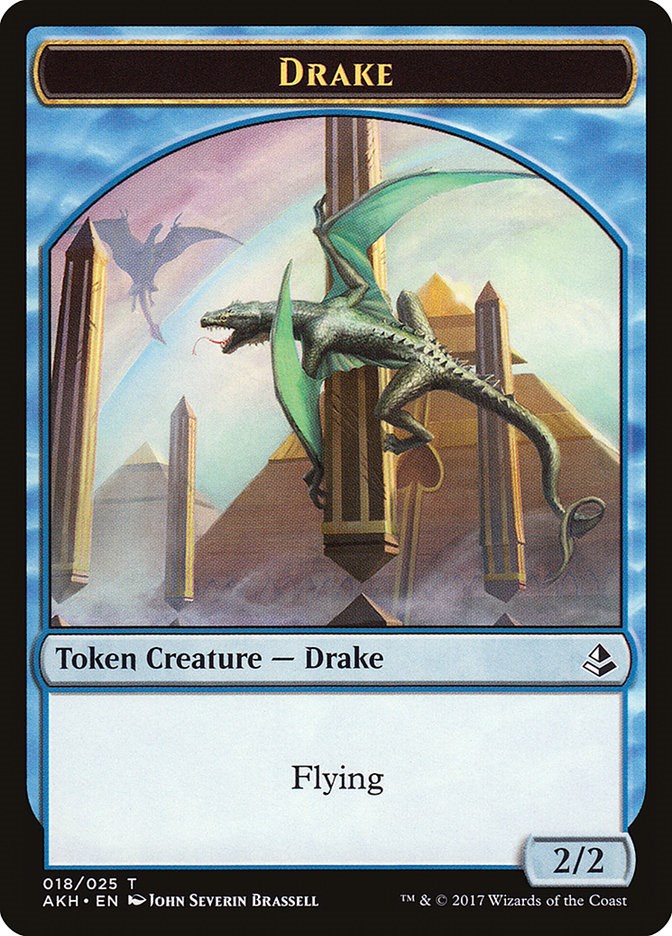 Drake Token - Amonkhet - Magic: The Gathering