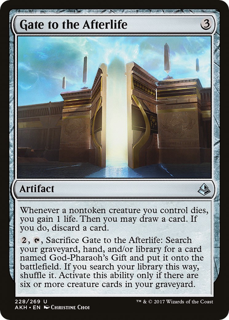 Gate to the Afterlife - Amonkhet - Magic: The Gathering