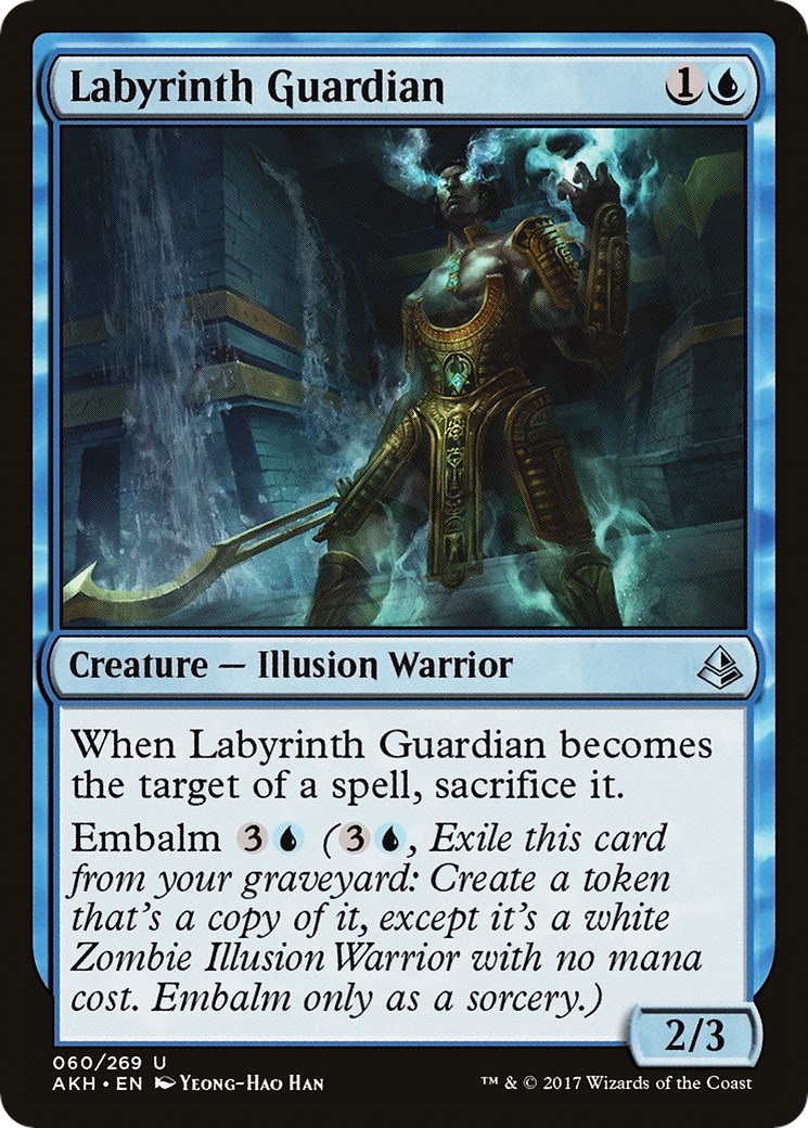 Labyrinth Guardian - Amonkhet - Magic: The Gathering