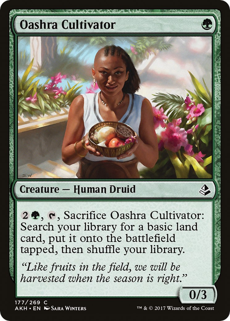 Oashra Cultivator - Amonkhet - Magic: The Gathering