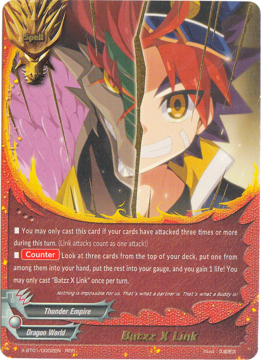 Batzz x Link - The Dark Lord's Rebirth! - Future Card BuddyFight