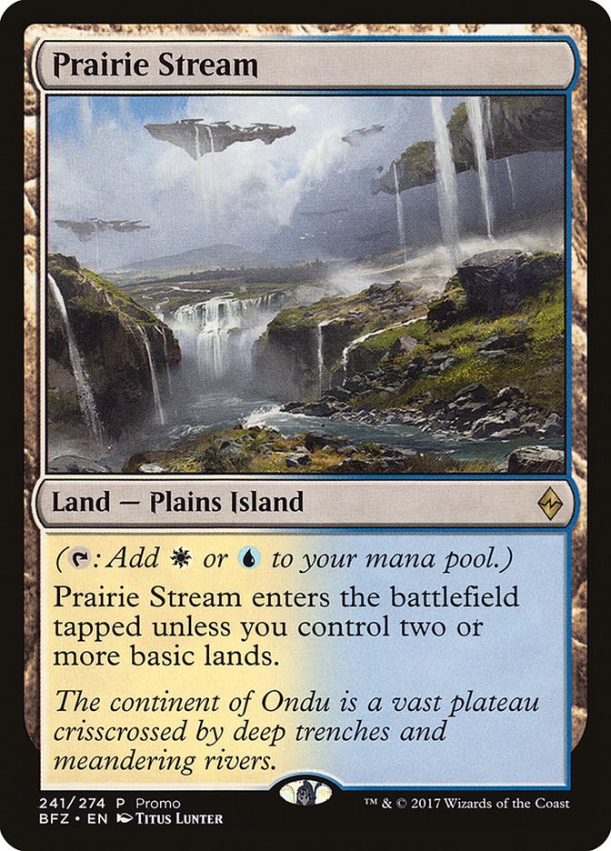Prairie Stream - Standard Showdown Promos - Magic: The Gathering