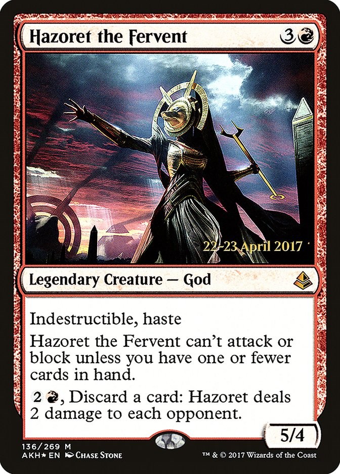 Hazoret the Fervent - Prerelease Cards - Magic: The Gathering