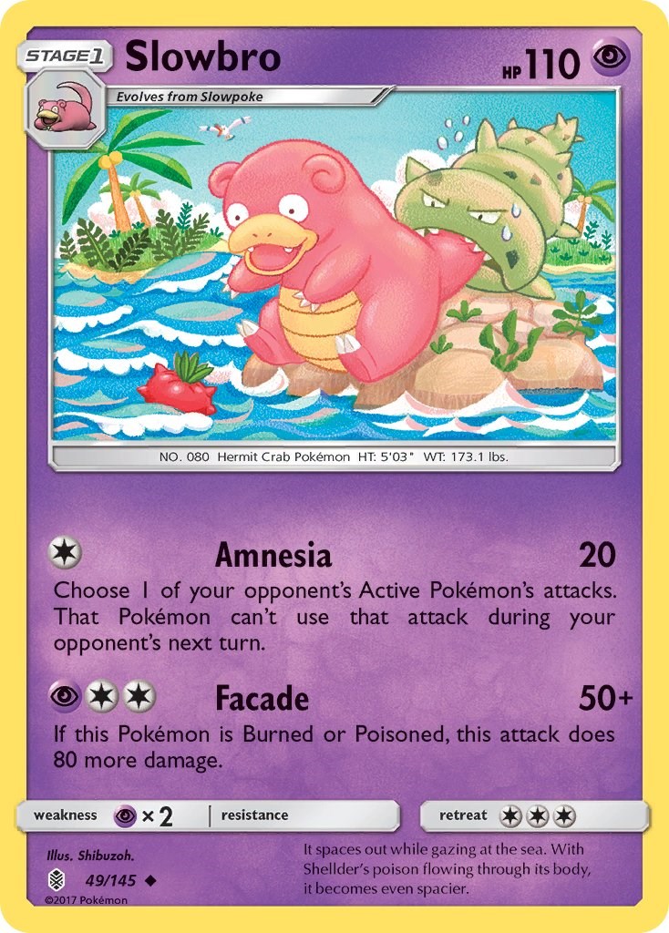 Slowbro Pokemon Card