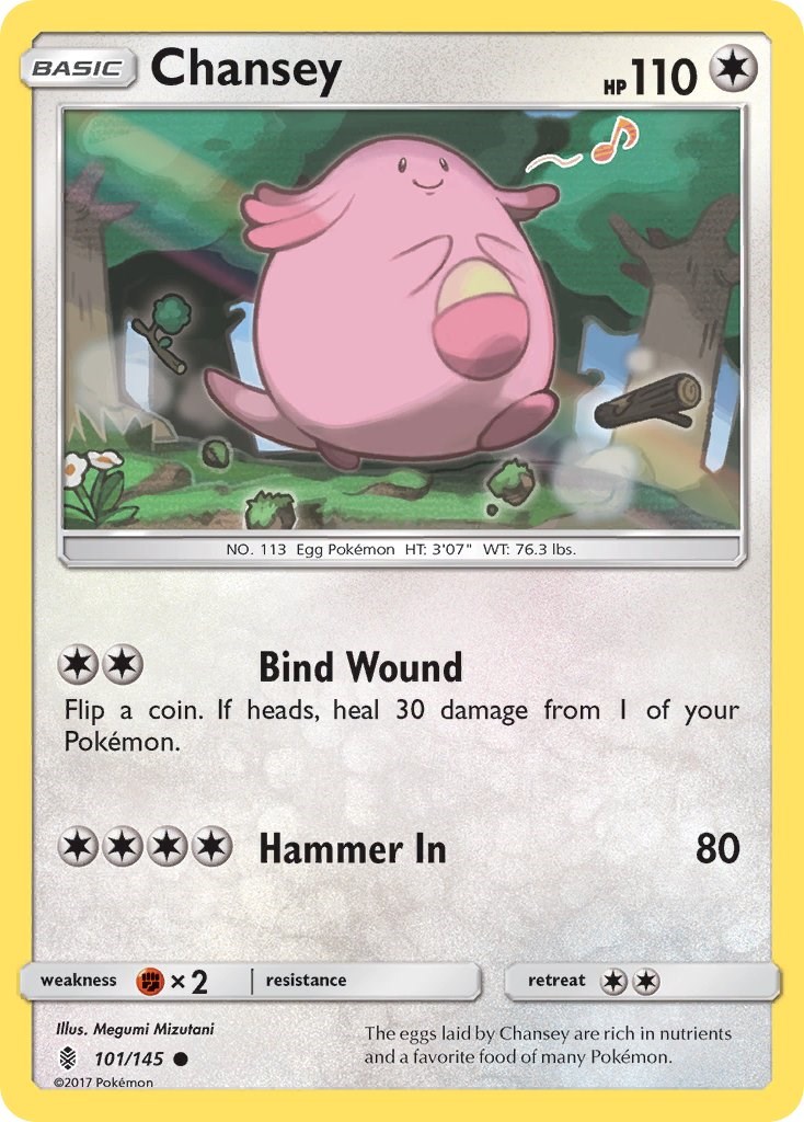 Chansey - SM - Guardians Rising - Pokemon