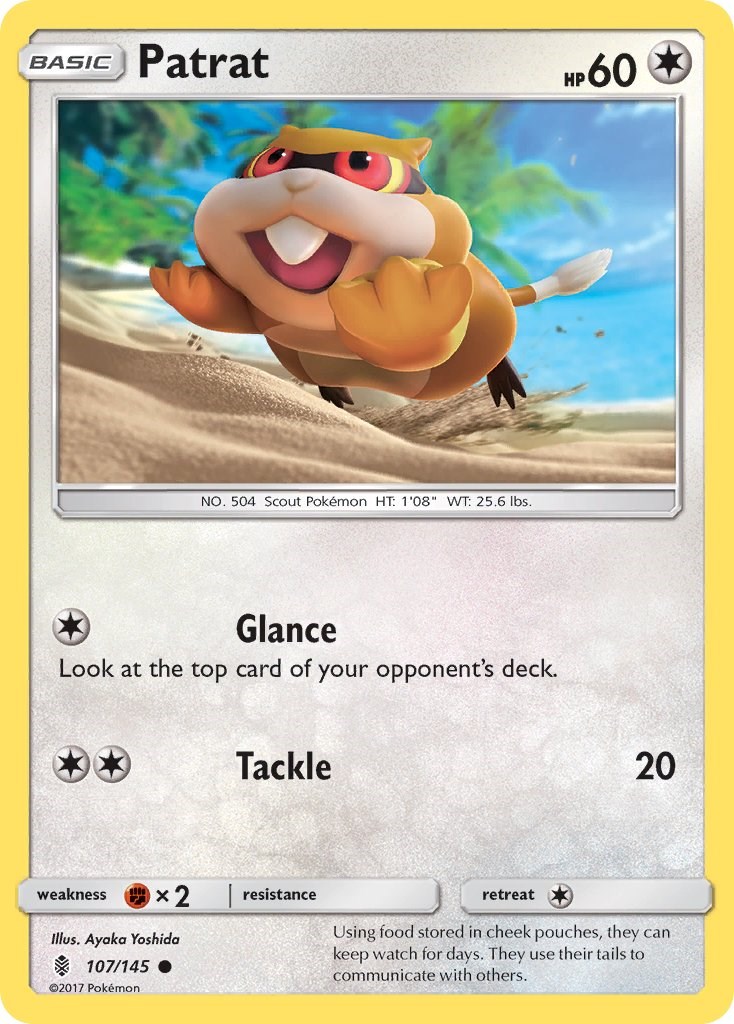 Patrat - SM - Guardians Rising - Pokemon