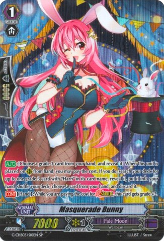 Masquerade Bunny (SP) - G-CHB03: Rummy Labyrinth Under the Moonlight - Cardfight Vanguard