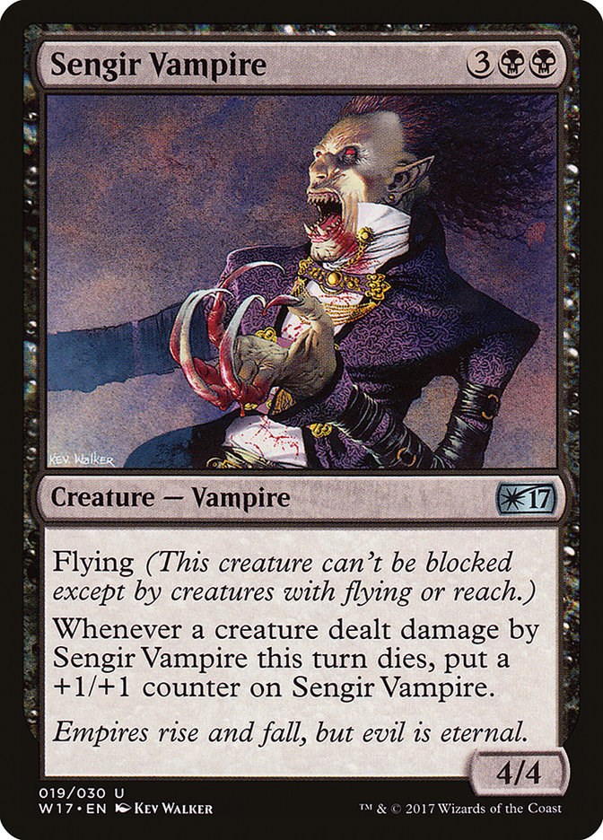 Sengir Vampire - Welcome Deck 2017 - Magic: The Gathering