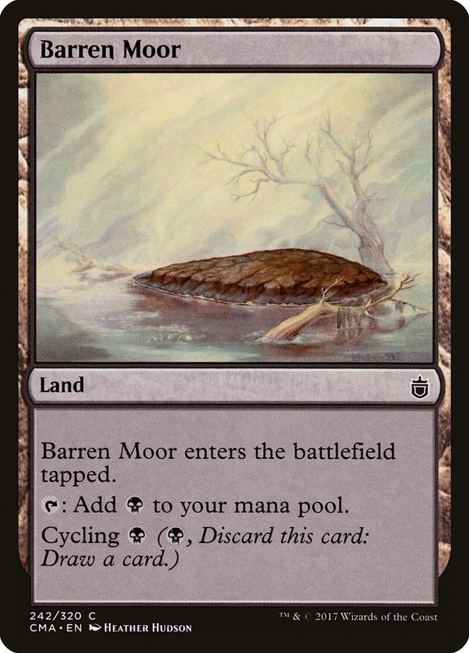Barren Moor - Commander Anthology - Magic: The Gathering