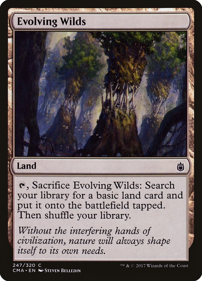 Evolving Wilds - Commander Anthology - Magic: The Gathering