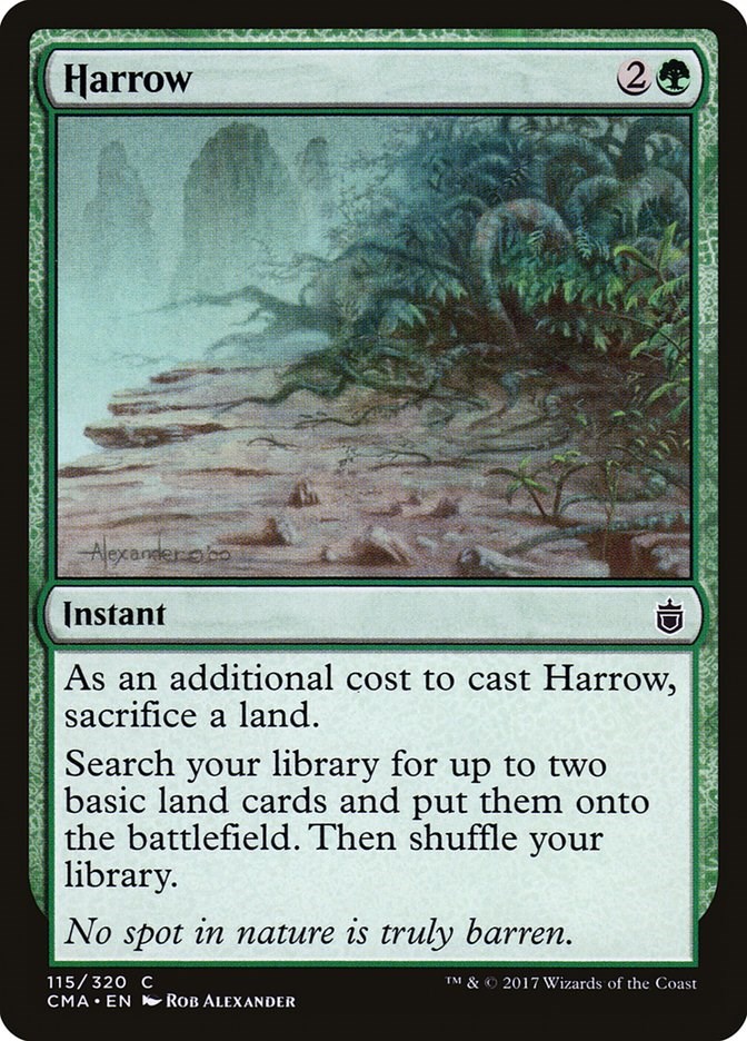 Harrow - Commander Anthology - Magic: The Gathering