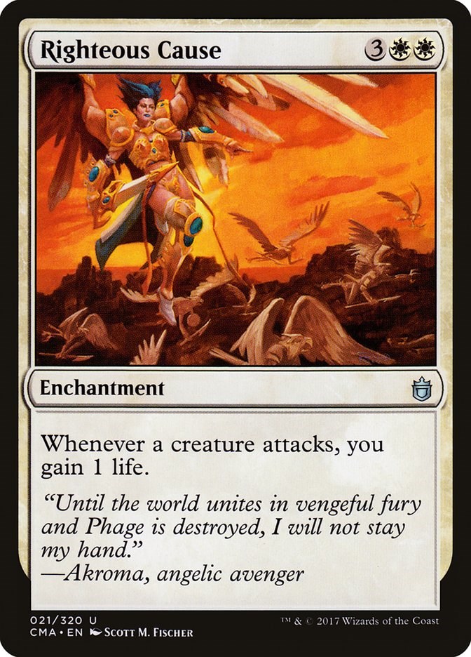 Righteous Cause - Commander Anthology - Magic: The Gathering
