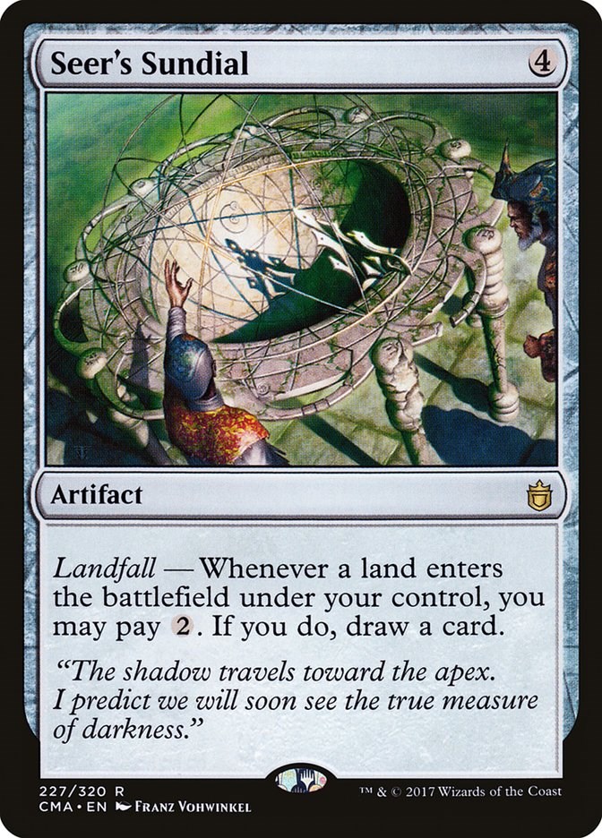 Seer's Sundial - Commander Anthology - Magic: The Gathering