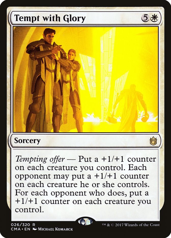 Tempt with Glory - Commander Anthology - Magic: The Gathering