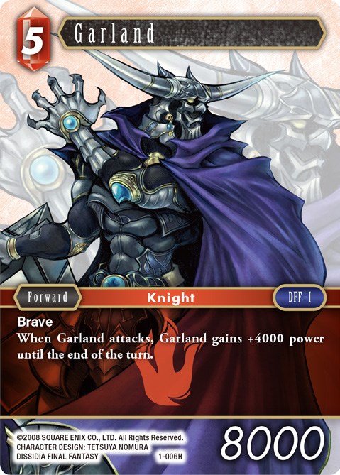 Garland - Opus I - Final Fantasy TCG