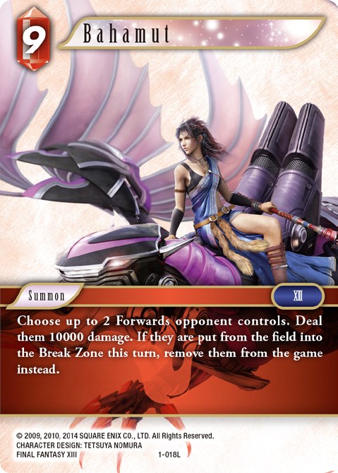 Bahamut - Opus I - Final Fantasy TCG