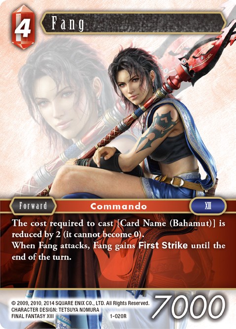 Fang - Opus I - Final Fantasy TCG