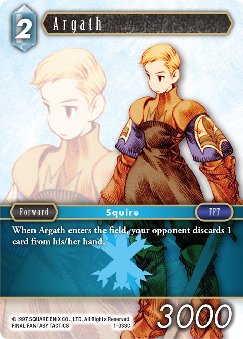 Argath - Opus I - Final Fantasy TCG