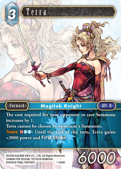 Terra (Hero) - Opus I - Final Fantasy TCG