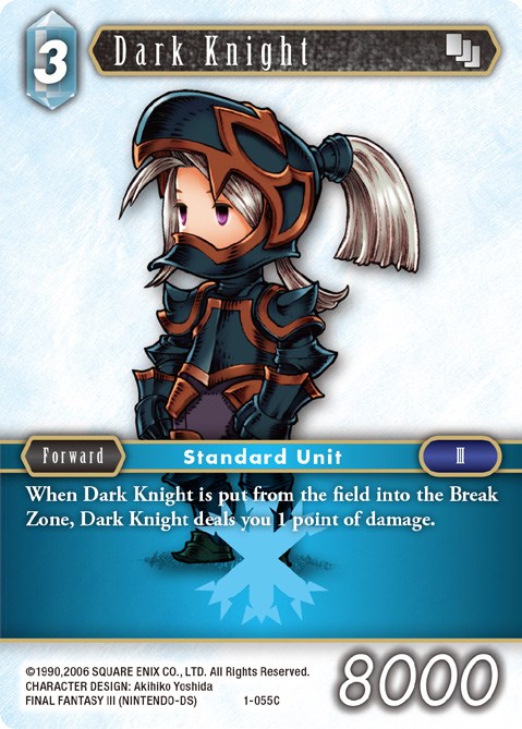 Dark Knight (Luneth) - Opus I - Final Fantasy TCG