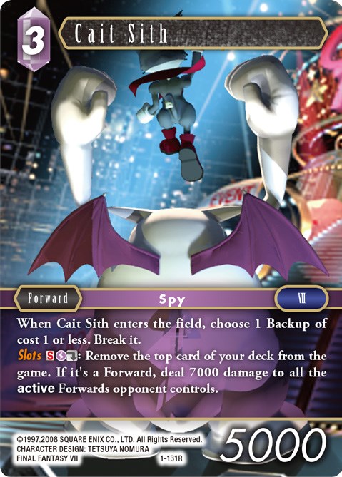Cait Sith - Opus I - Final Fantasy TCG