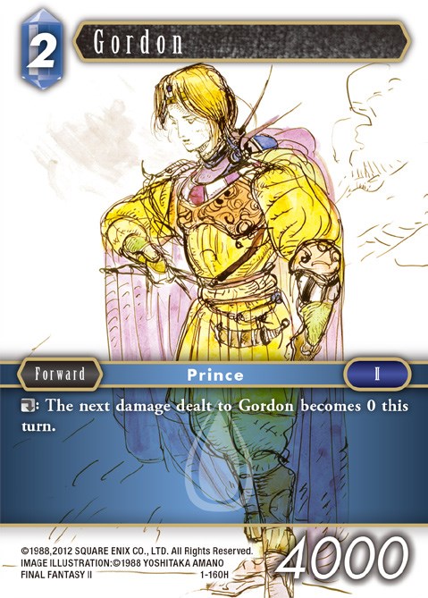 Gordon - Opus I - Final Fantasy TCG