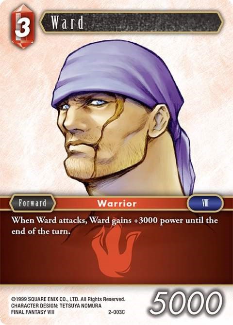Ward - Opus II - Final Fantasy TCG