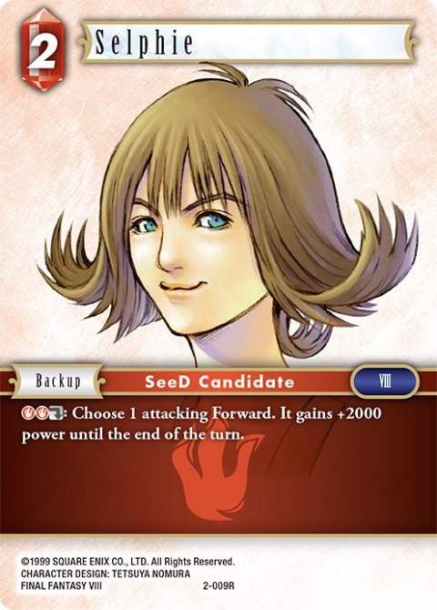 Selphie - Opus II - Final Fantasy TCG