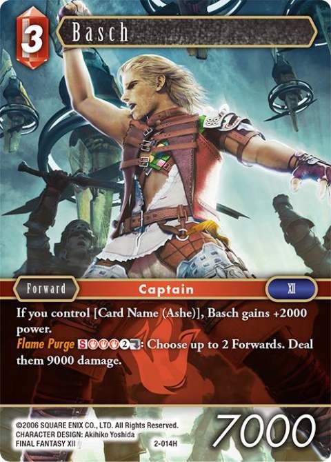 Basch - Opus II - Final Fantasy TCG