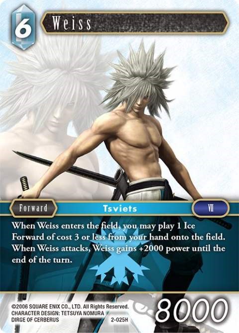 Weiss - Opus II - Final Fantasy TCG