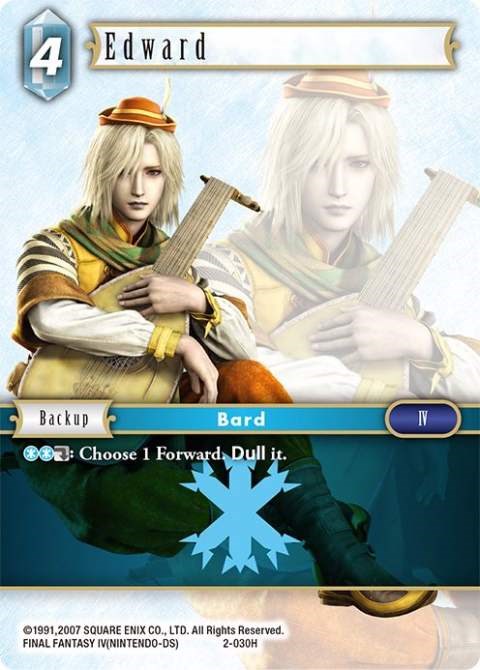 Edward (Hero) - Opus II - Final Fantasy TCG