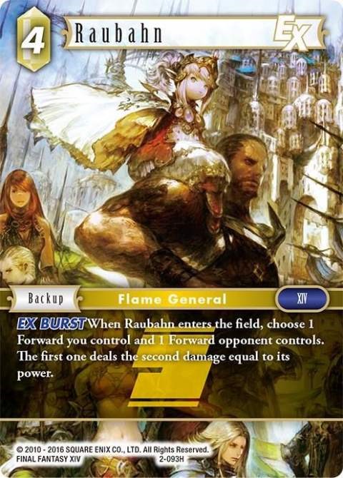 Raubahn EX - Opus II - Final Fantasy TCG