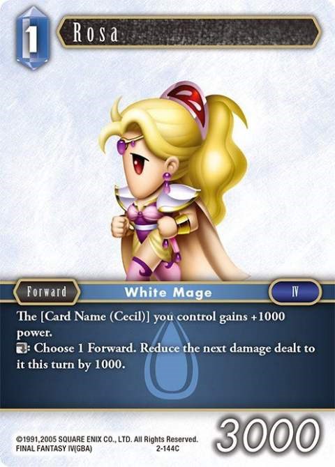 Rosa (Common) - Opus II - Final Fantasy TCG