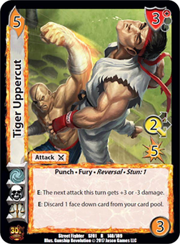 Tiger Uppercut - Street Fighter CCG - UniVersus