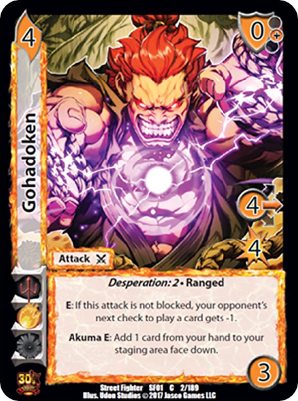 Gohadoken - Street Fighter CCG - UniVersus