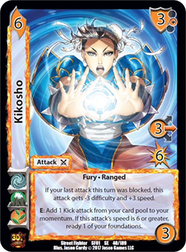 Kikosho - Street Fighter CCG - UniVersus