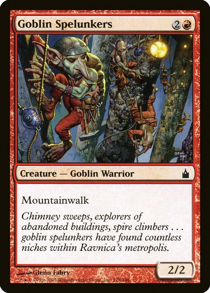 Goblin Spelunkers - Ravnica: City of Guilds - Magic: The Gathering