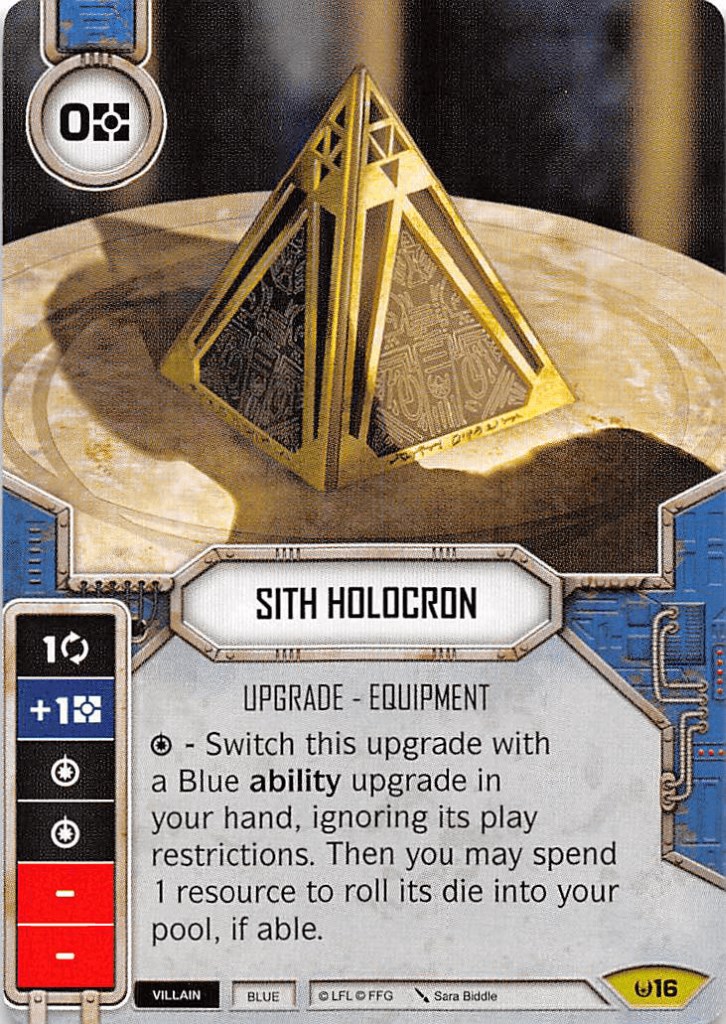 Sith Holocron - Awakenings - Star Wars: Destiny