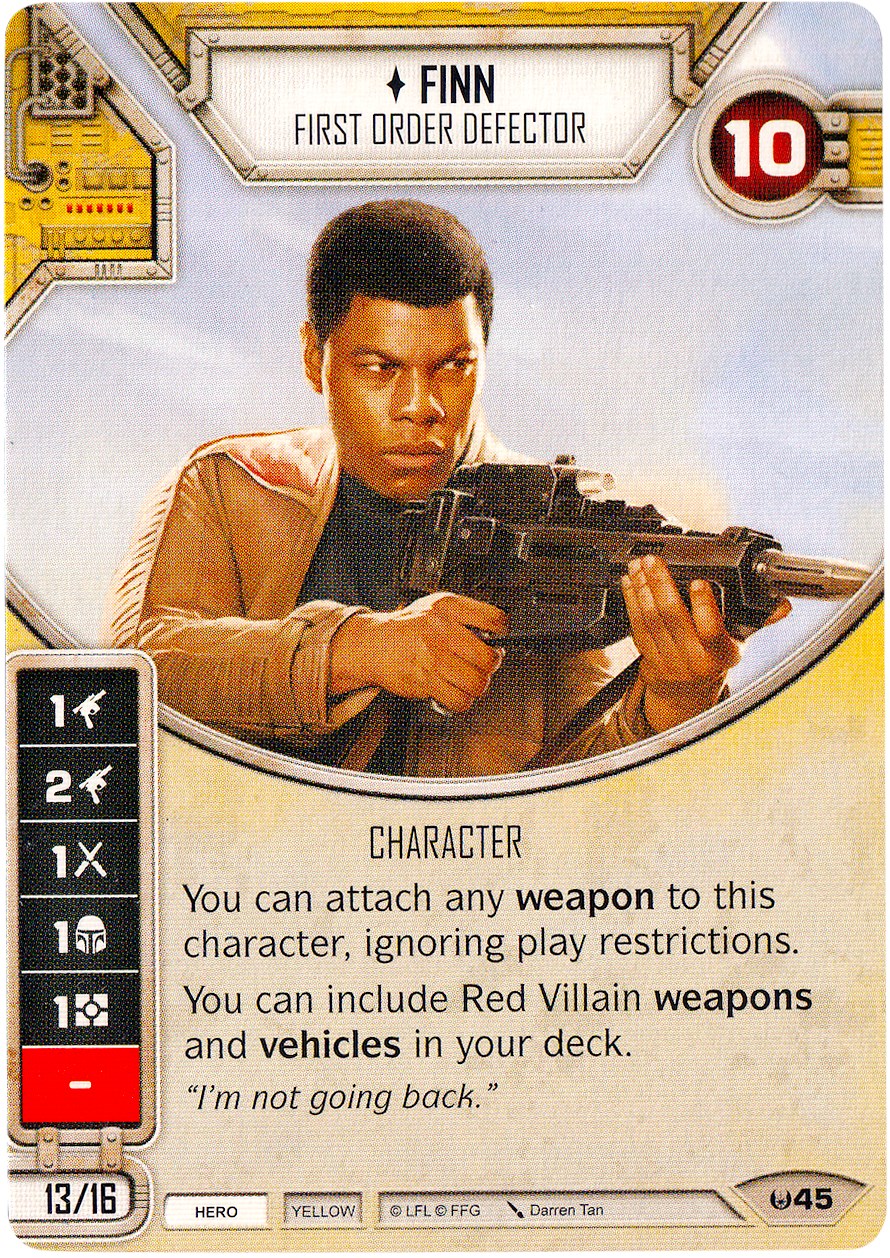 Finn - First Order Defector - Awakenings - Star Wars: Destiny