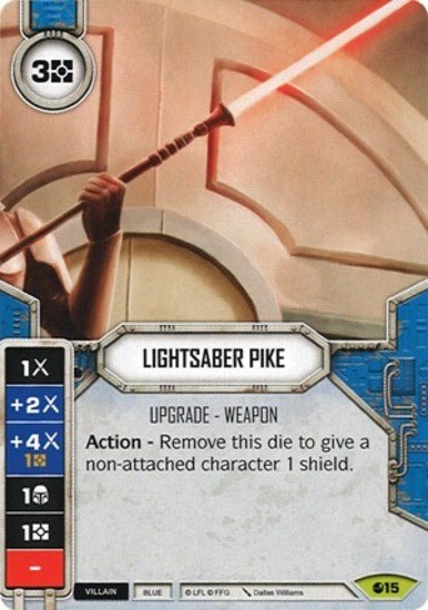 Lightsaber Pike (Card Only) - Spirit of Rebellion - Star Wars: Destiny
