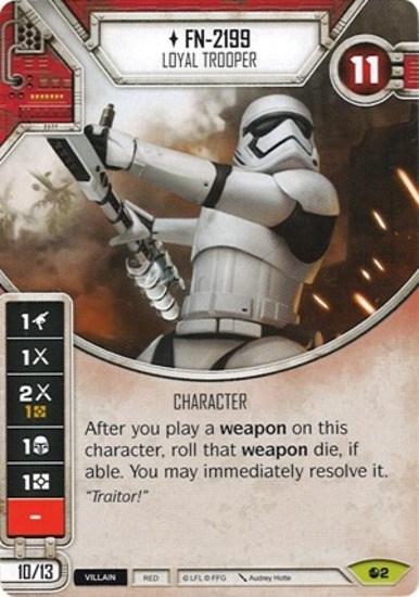 FN-2199 - Loyal Trooper (Card Only) - Spirit of Rebellion - Star Wars ...