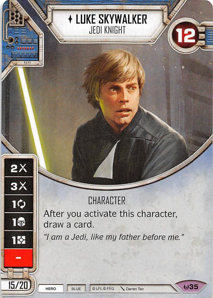 Luke Skywalker - Jedi Knight (Card Only) - Awakenings - Star Wars: Destiny