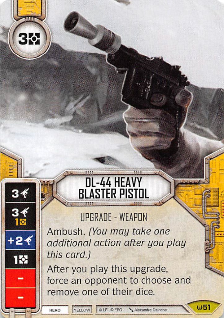 DL-44 Heavy Blaster Pistol (Card Only) - Awakenings - Star Wars: Destiny
