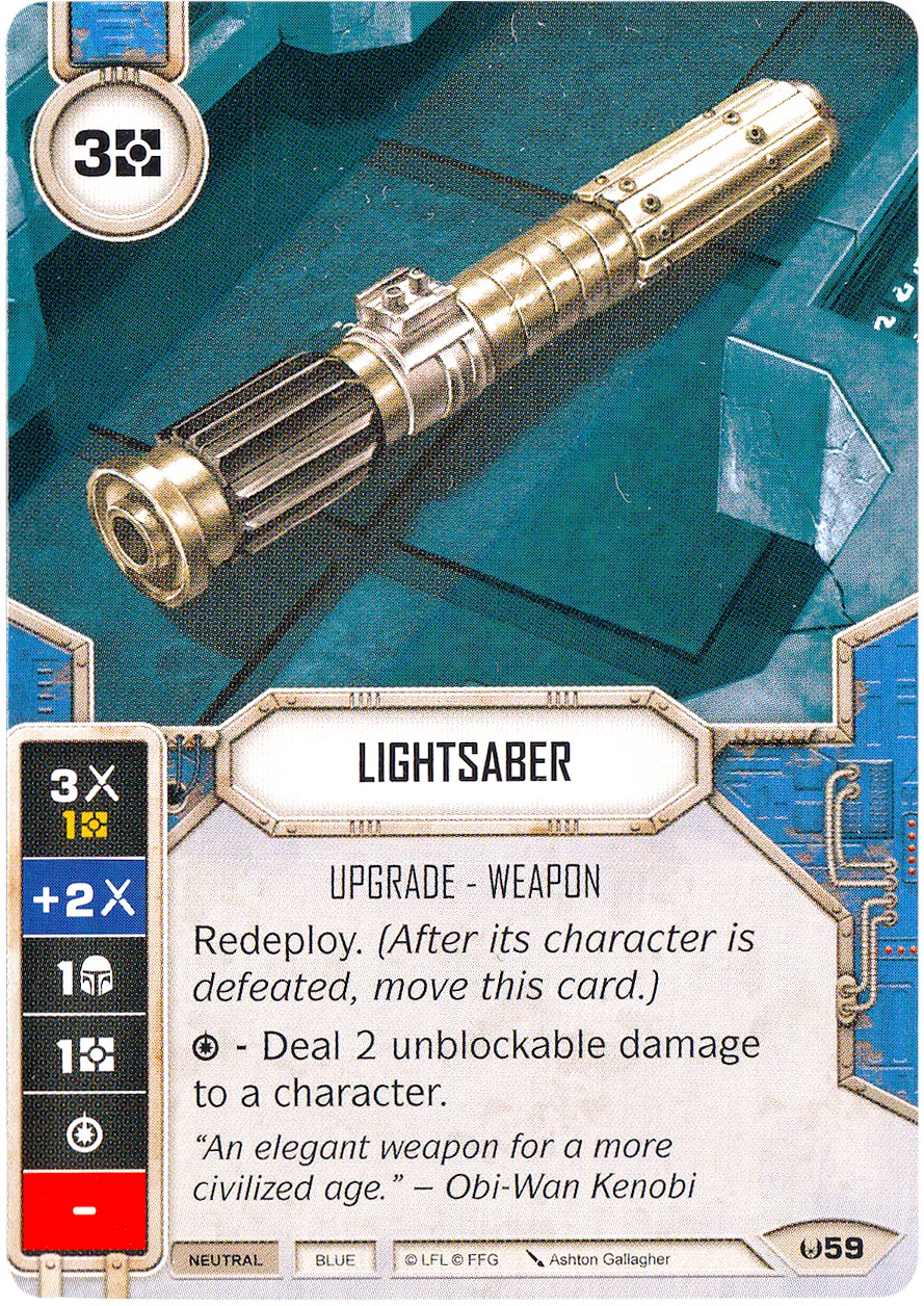 Lightsaber (Card Only) - Awakenings - Star Wars: Destiny
