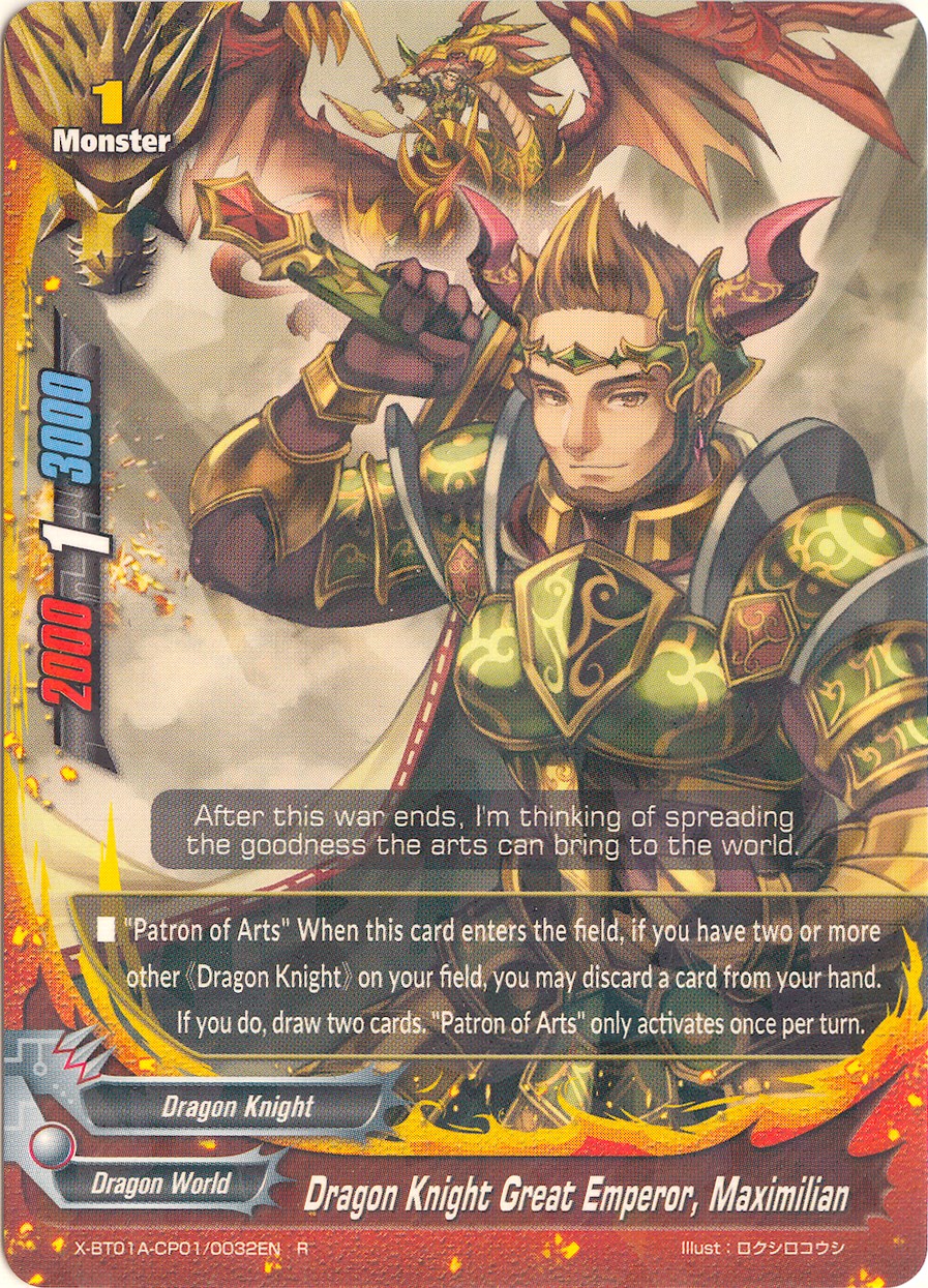Dragon Knight Great Emperor, Maximilian - Crossing Generations - Future ...