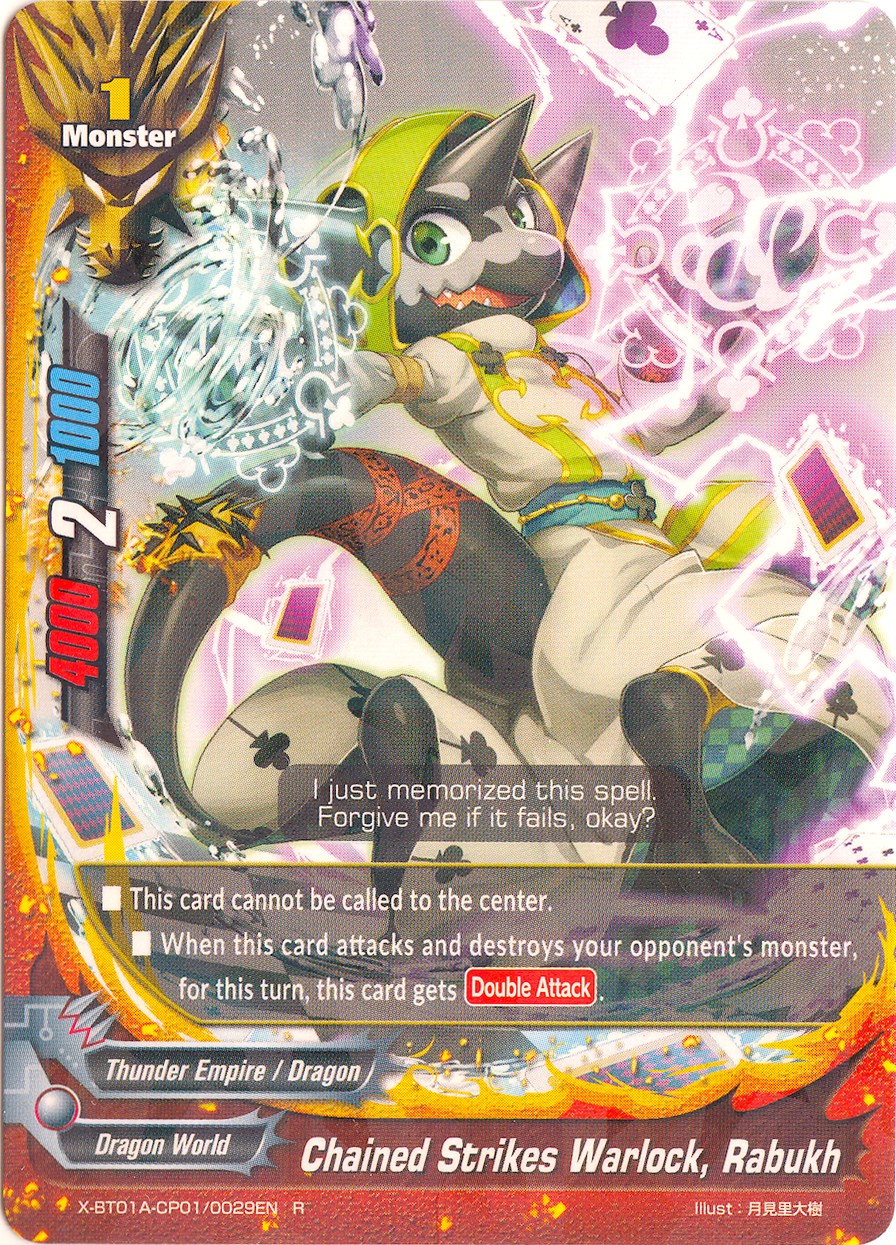 Chained Strikes Warlock, Rabukh - Crossing Generations - Future Card ...