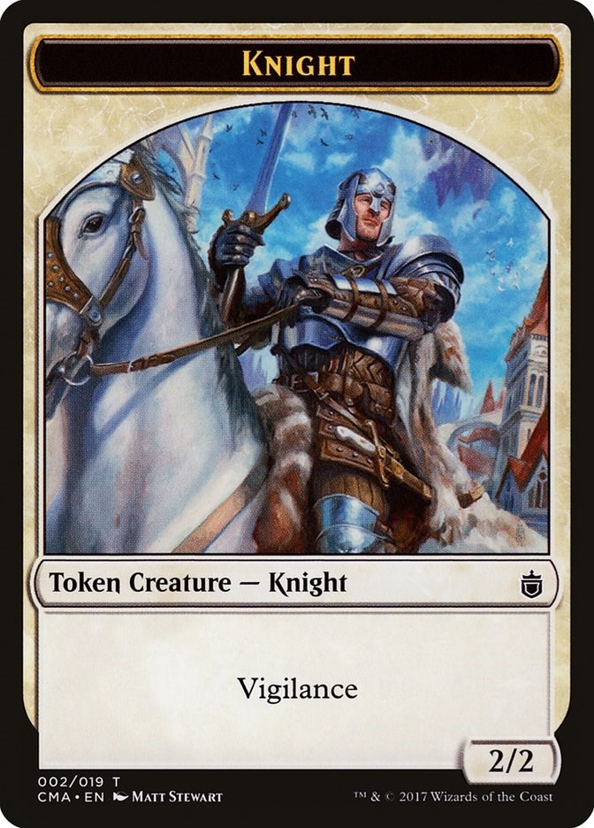 Knight Token (002) - Commander Anthology - Magic: The Gathering