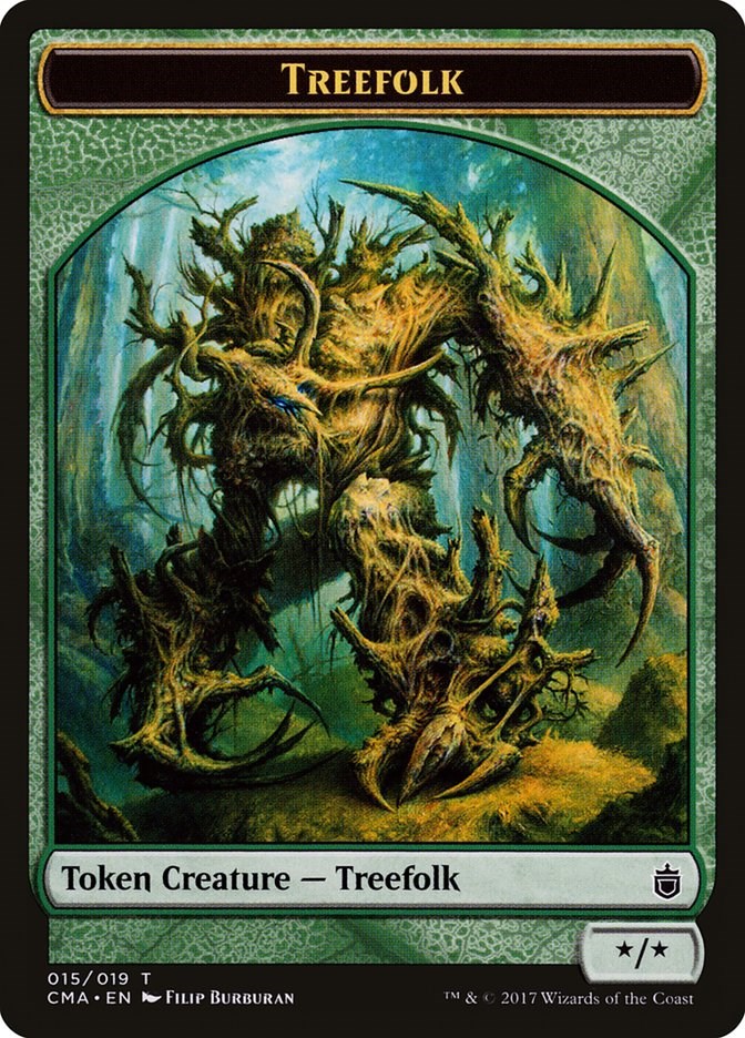 Treefolk Token (015) - Commander Anthology - Magic: The Gathering