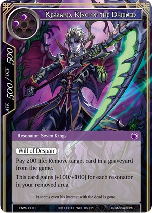 Rezzard, King of the Damned - Echoes of the New World - Force of Will